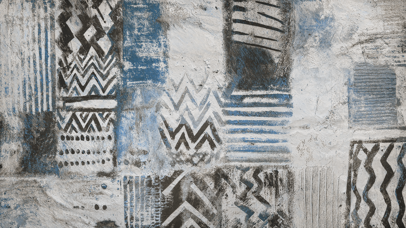 Desert Script Wall Mural | for Dubai & UAE